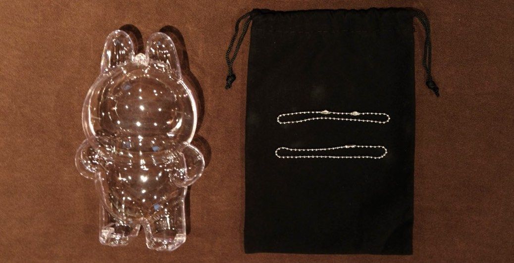 Standing Labubu Acrylic Case w/ chains & Pouch || BULK ORDER AVAILABLE ...