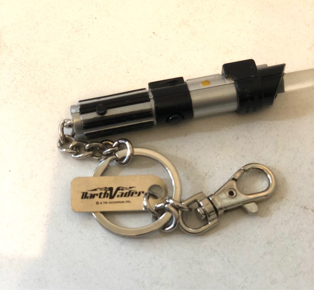 Starwars Darth Vader lightsaber keychain, Hobbies & Toys, Toys & Games ...
