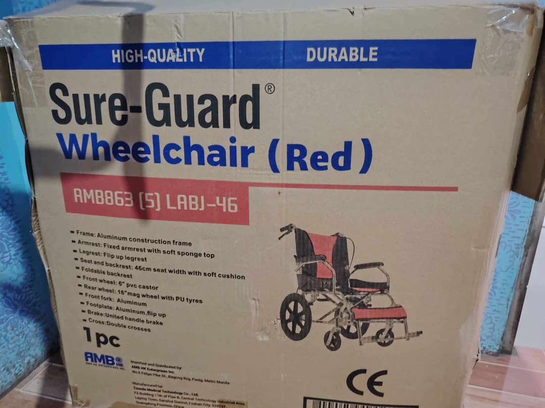 SureGuard Wheelchair, Health & Nutrition, Assistive & Rehabilatory Aids ...