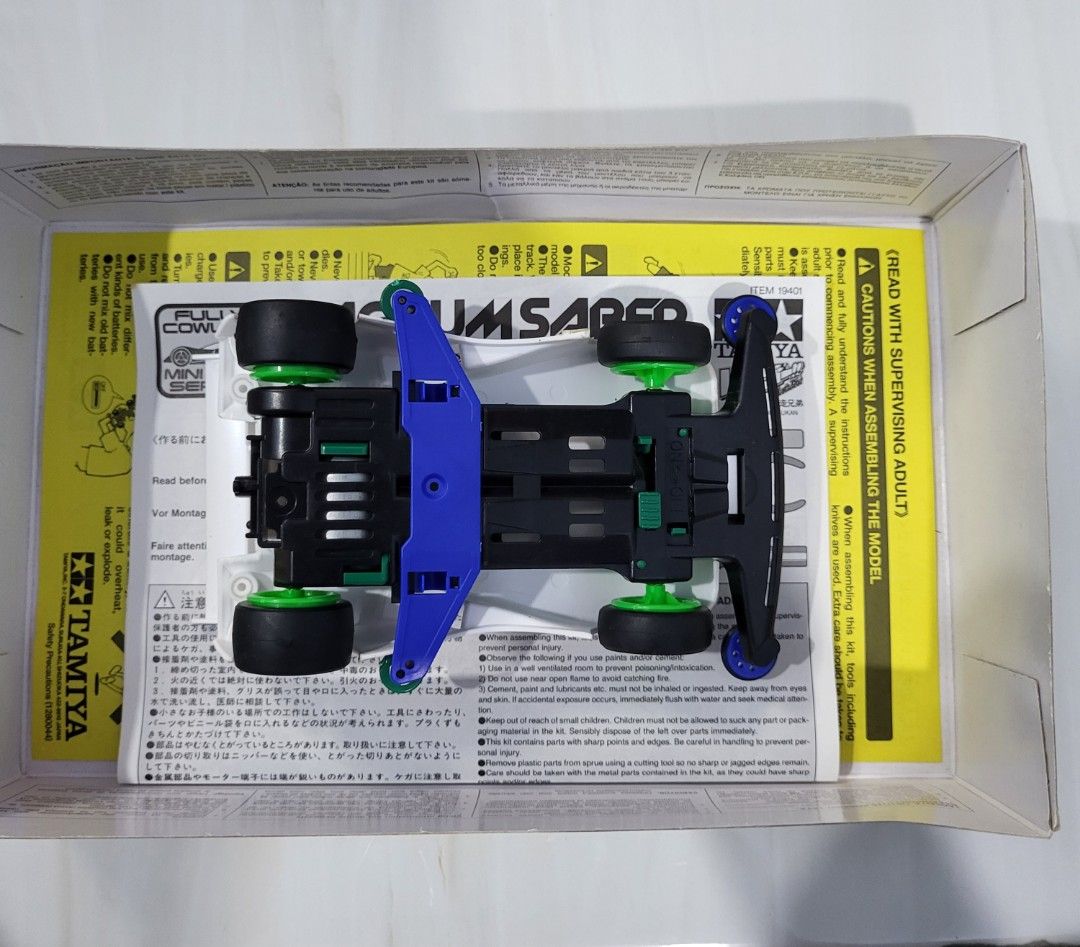 Tamiya Magnum Saber+Sonic Saber Body, Hobbies & Toys, Toys & Games on ...