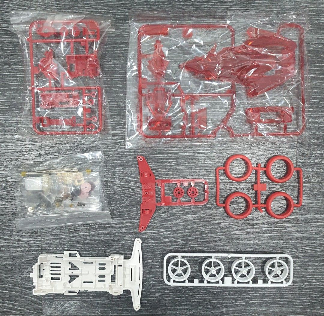 Tamiya Super Mini 4wd Series Special Edition Astro Boomerang Clear Red ...