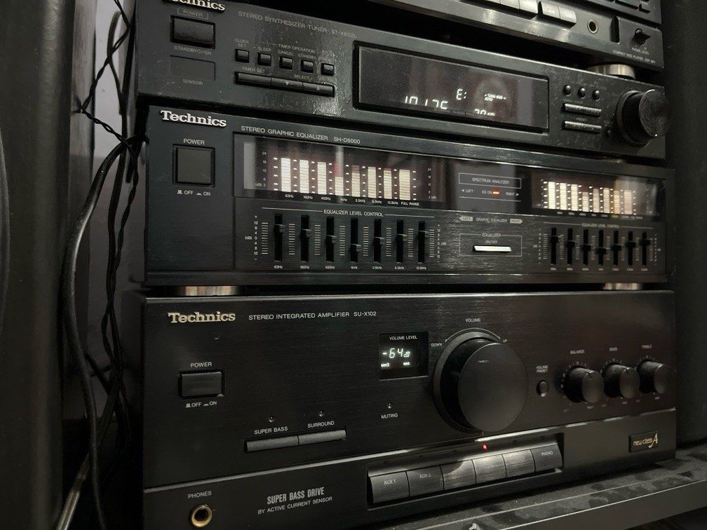 Technics amplifier equaliser and tuner, Audio, Soundbars, Speakers ...