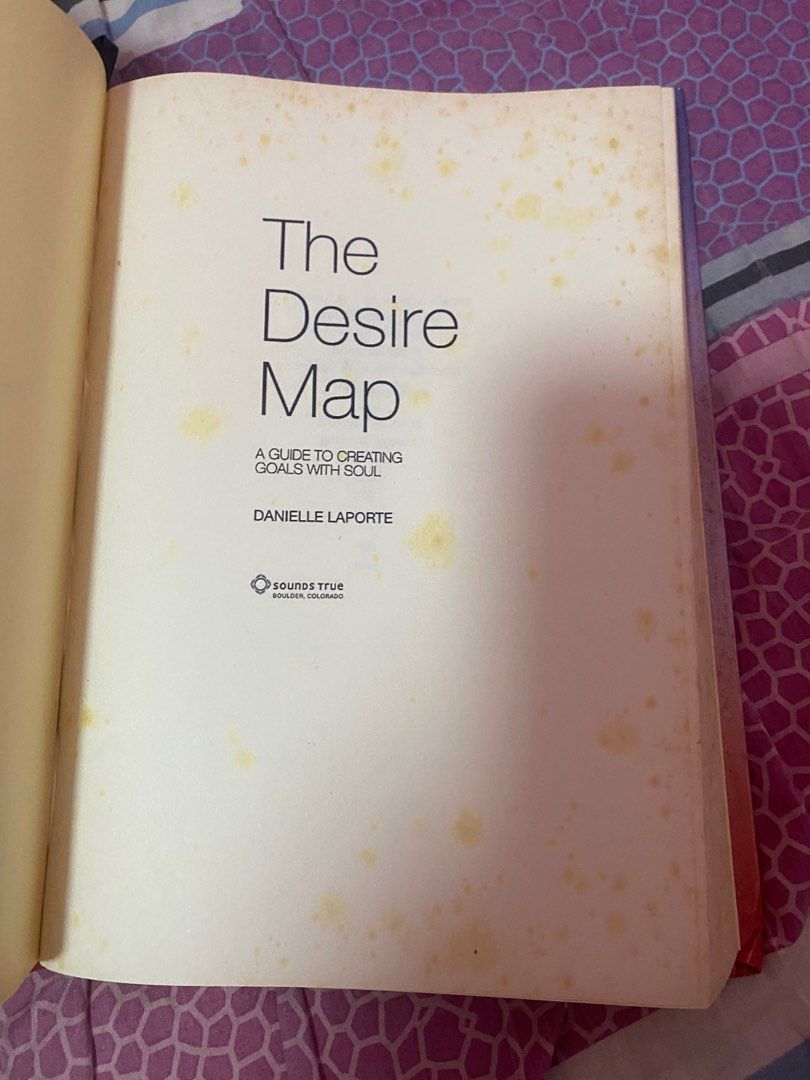 The Desire Map Book by Danielle Laporte, Hobbies & Toys, Books ...