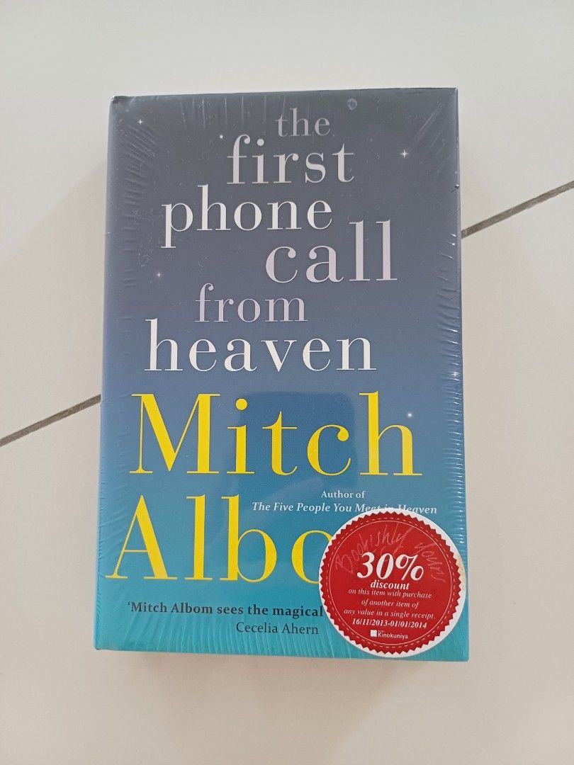 [Hard-Cover] The First Phone Call From Heaven by Mitch Albom, Hobbies ...