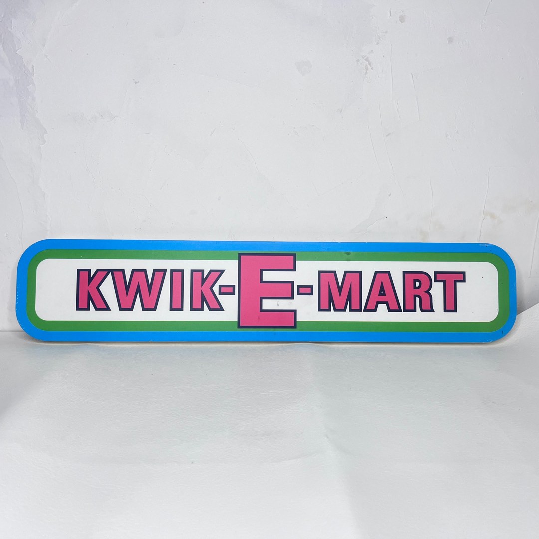 The Simpsons Kwik E Mart Apu Wooden Wall Plaque, Hobbies & Toys ...