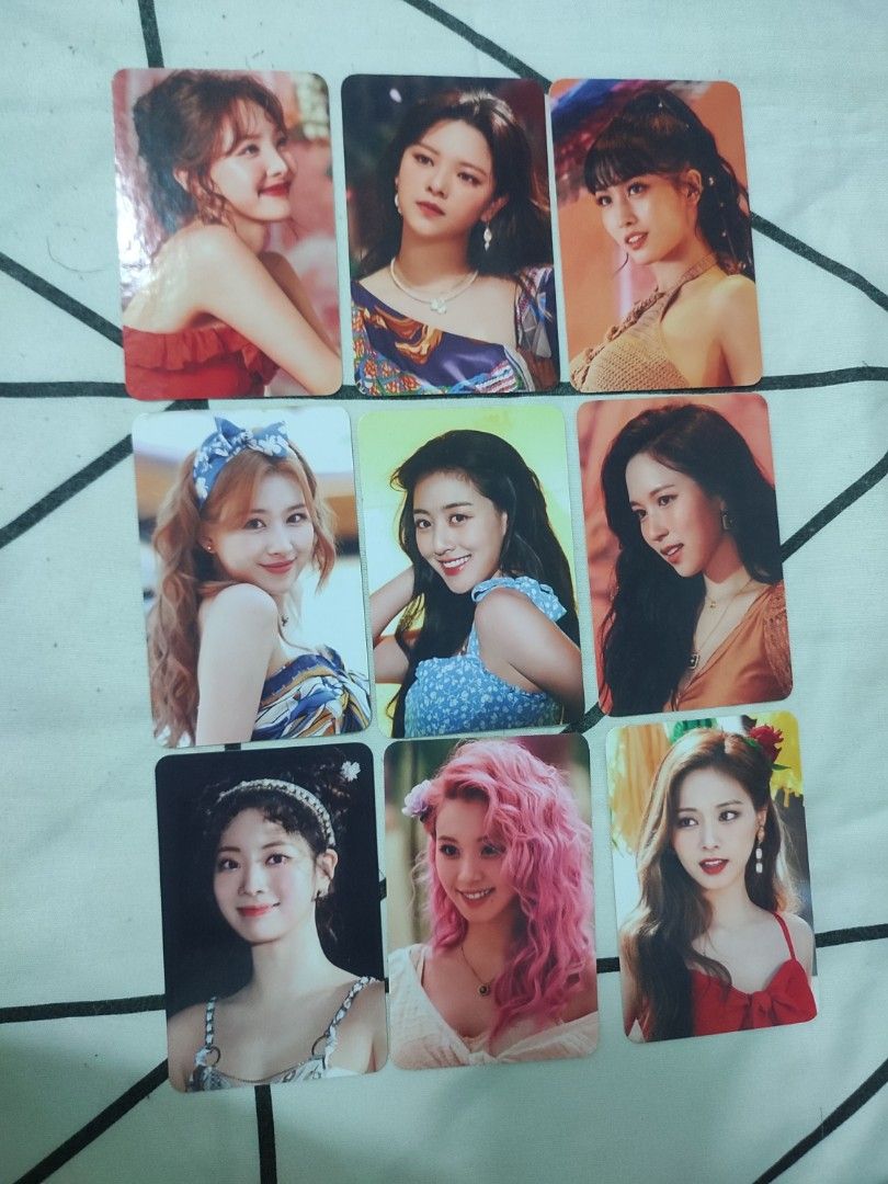 TWICE MONOGRAPH PHOTOCARDS, Hobbies & Toys, Collectibles & Memorabilia ...