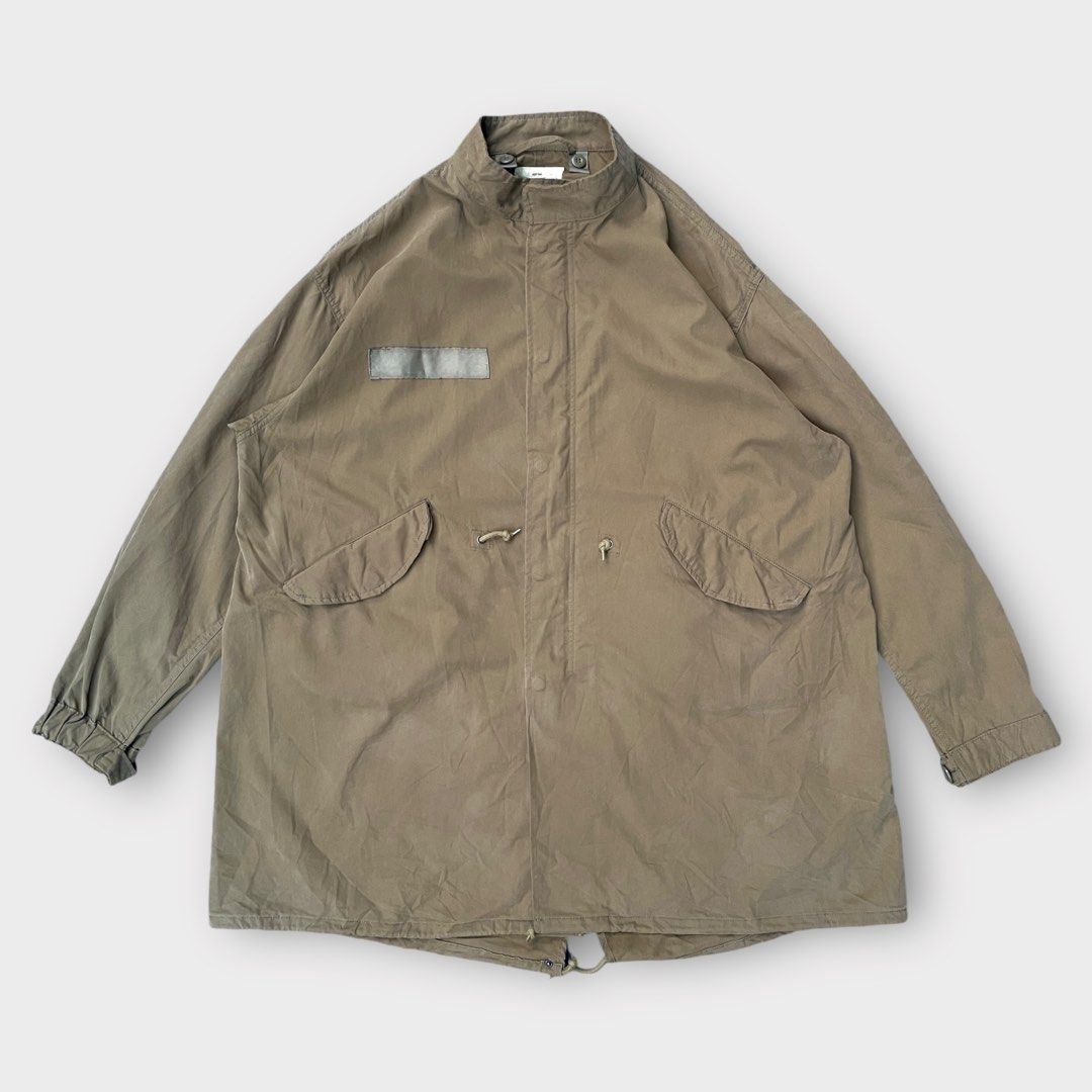 Uncle Fu - Maden Clothing - Olive Military Amekaji Trench Coat Parka ...