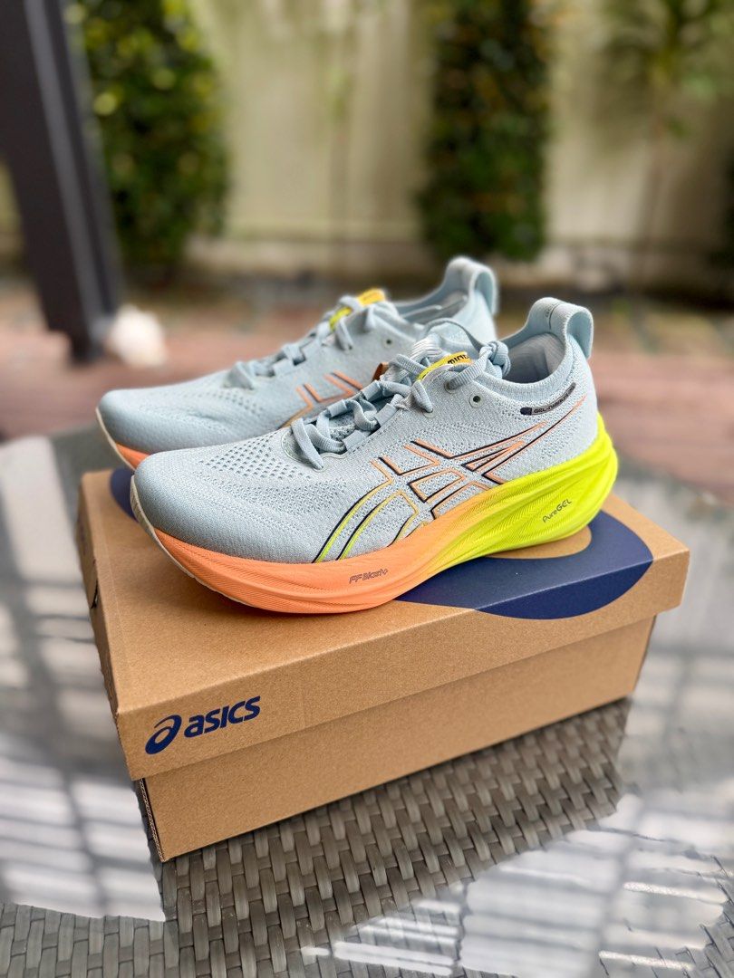 US 6.5 | Asics Gel Nimbus 26 Paris | COOL GREY/SAFETY YELLOW | Brand ...