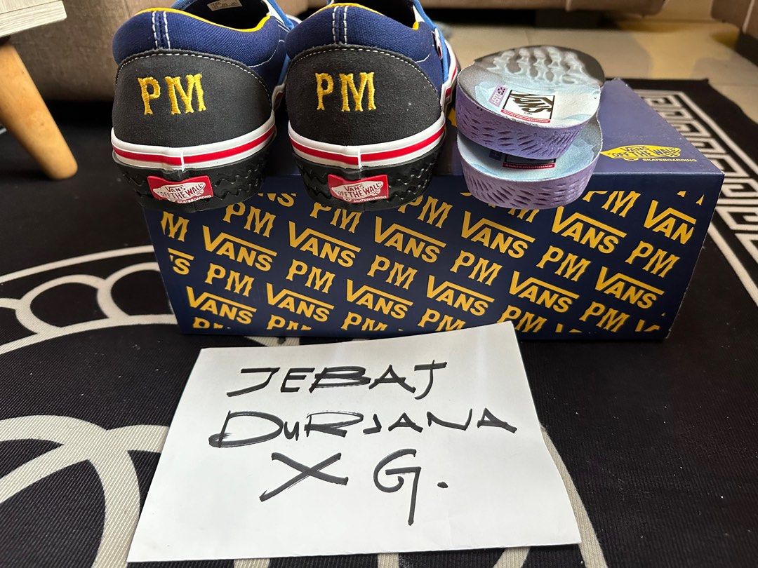 Vans Padin Musa V2 Slip On, Men's Fashion, Footwear, Sneakers on Carousell