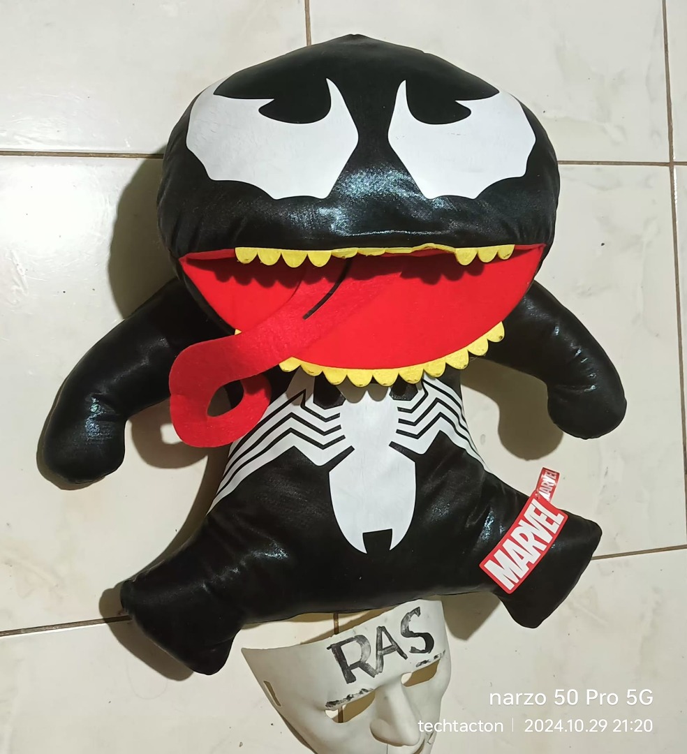 Venom Giga Jumbo Plush Toy, Hobbies & Toys, Toys & Games on Carousell
