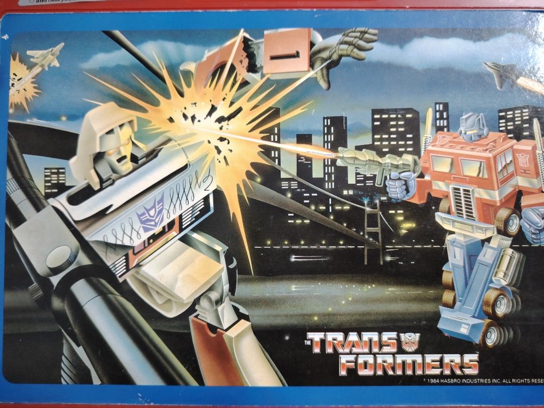 Vintage g1 1984 transformers audio book cassete case, Hobbies & Toys ...