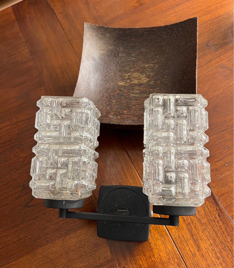 Vintage retro lamp lights x2 sets, Furniture & Home Living, Lighting ...