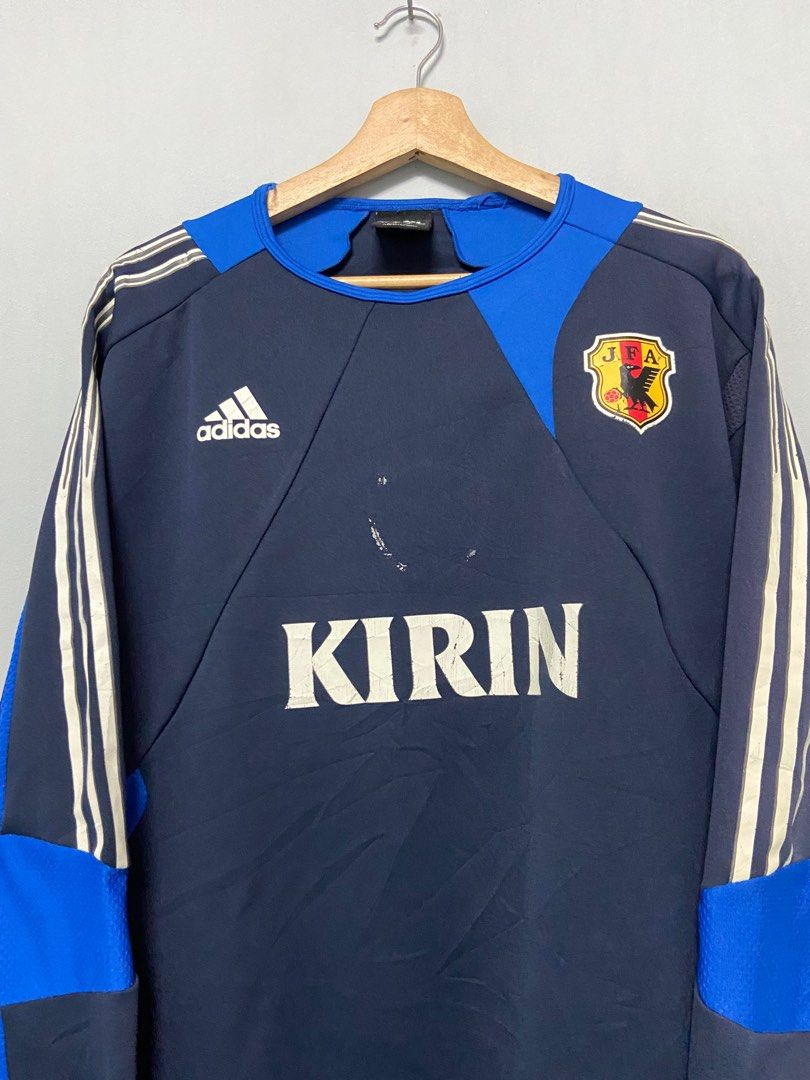 Vintage Y2k Adidas Japan FC Kirin Training Kit Jersey Football Fifa Soccer Blokecore, Men's ...