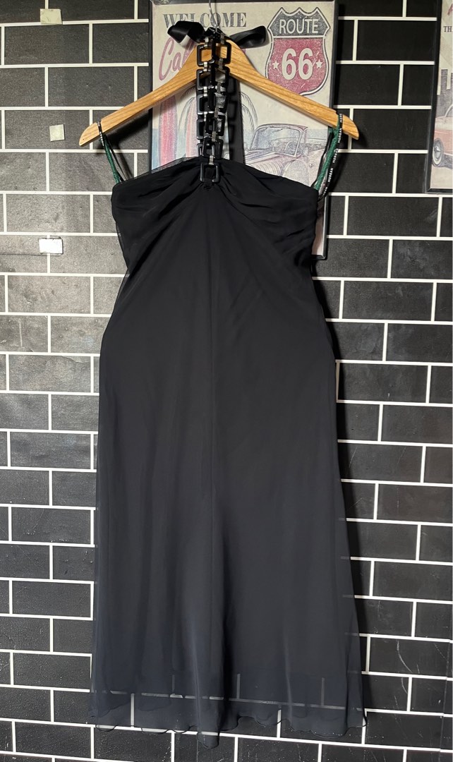 Vintage Y2k Morgan De Toi Halter neck Dress, Women's Fashion, Dresses ...