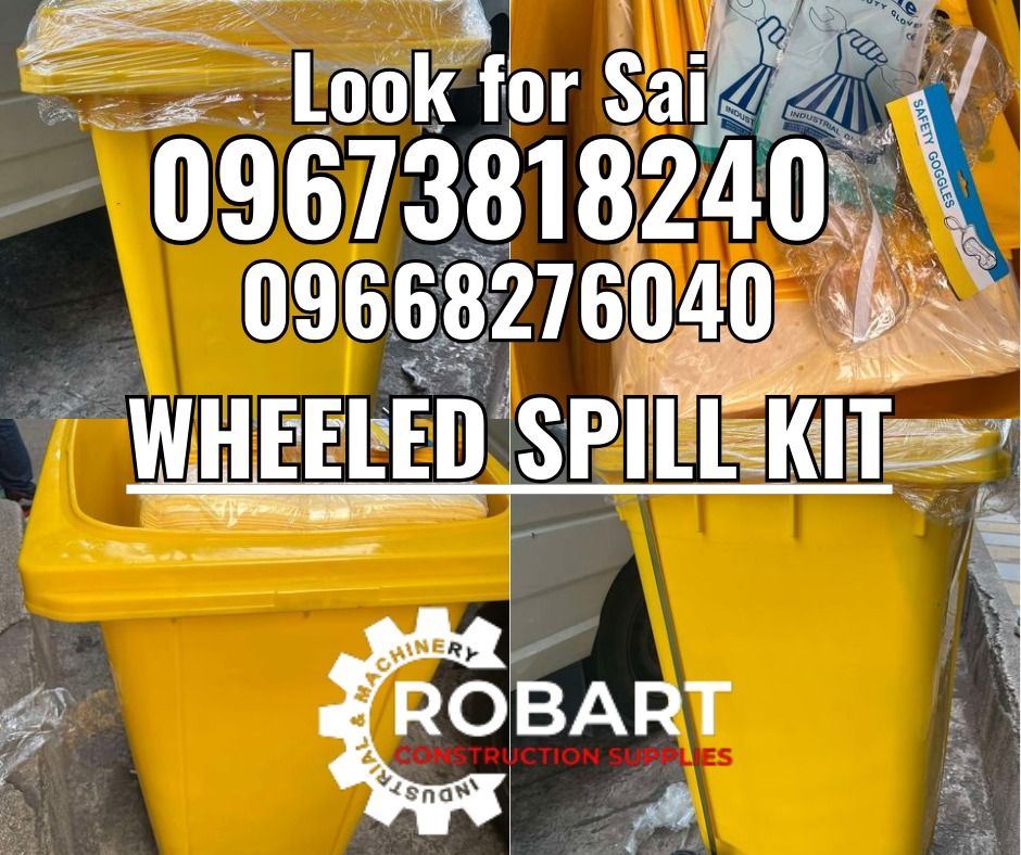 Wheeled Spill Kit, Commercial & Industrial, Construction Tools ...