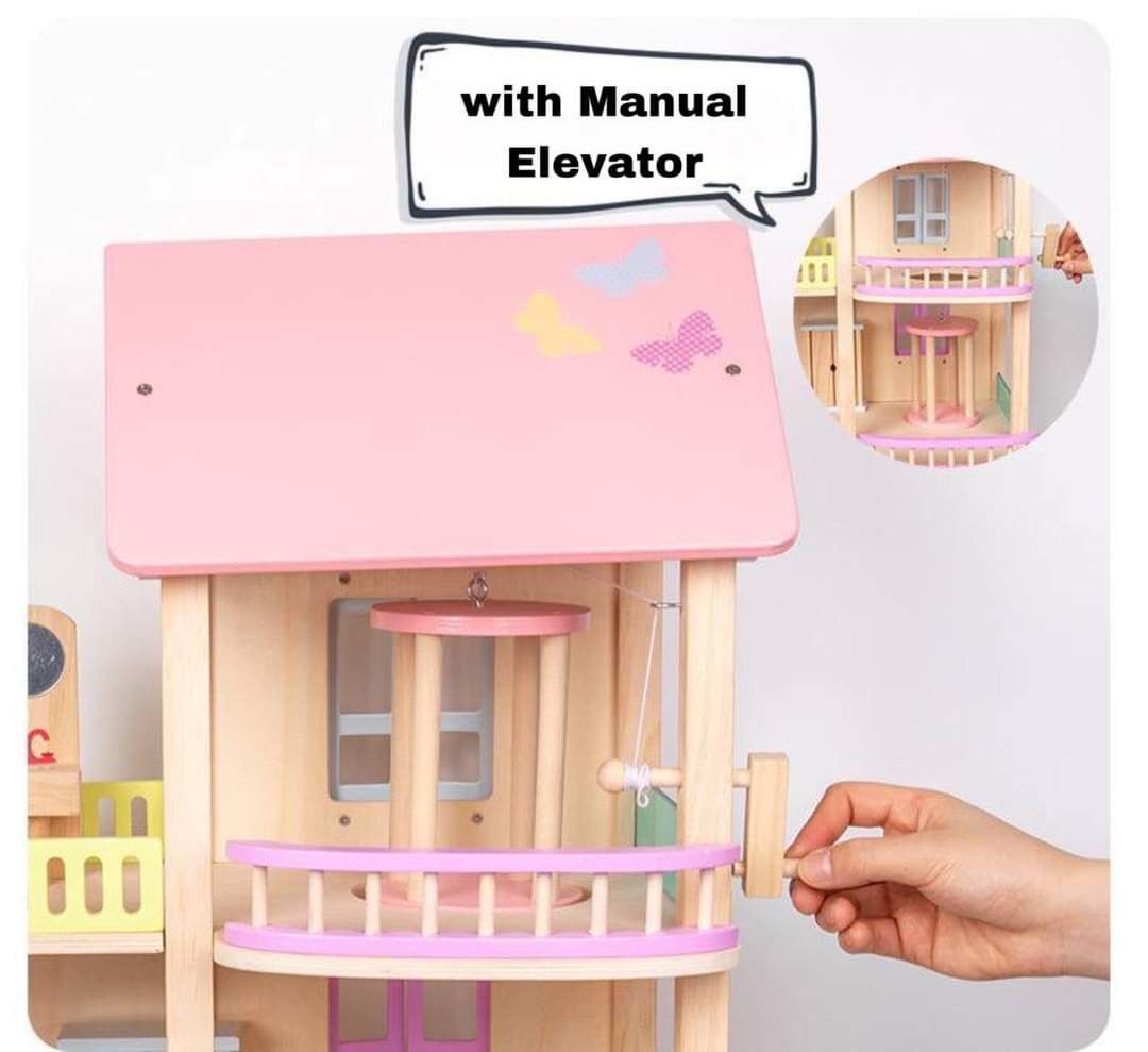 Wooden Elevator Princess Room, Hobbies & Toys, Toys & Games on Carousell