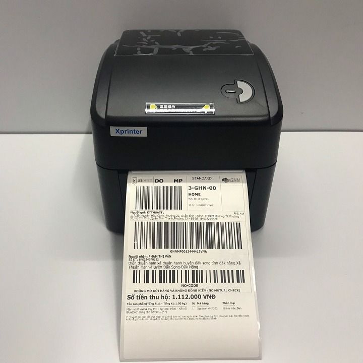 XPRINTER-420B USB + BLUETOOTH Waybill Thermal Label POS Printer ...