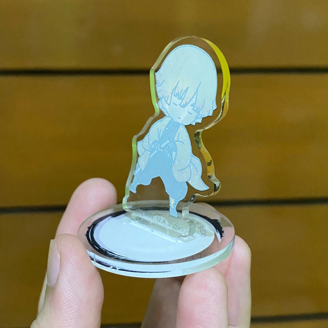 Zenitsu Agatsuma Demon Slayer Kimetsu No Yaiba Acrylic Figure Standee ...