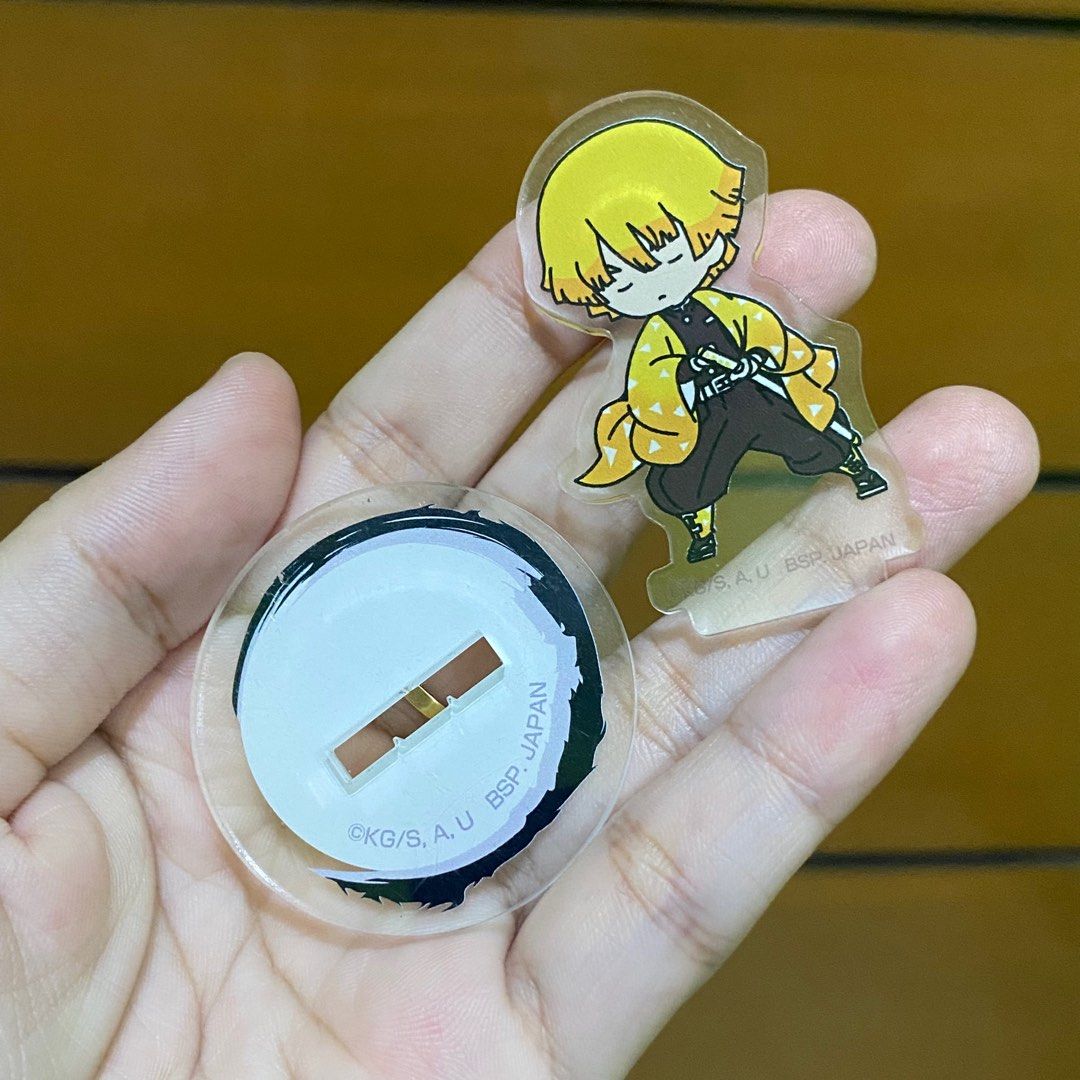 Zenitsu Agatsuma Demon Slayer Kimetsu No Yaiba Acrylic Figure Standee ...