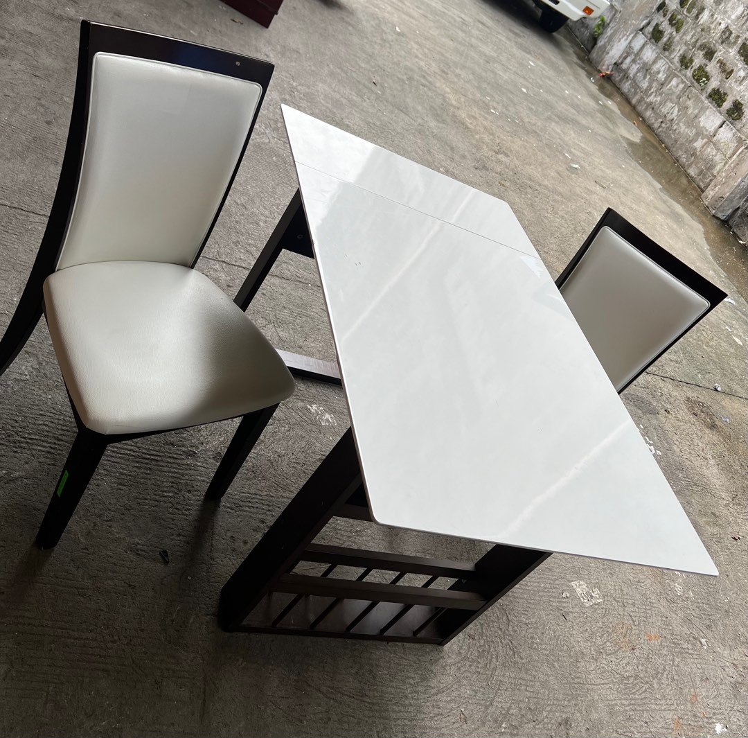 Nitori 2 Seater Dining Table, Furniture & Home Living, Furniture ...