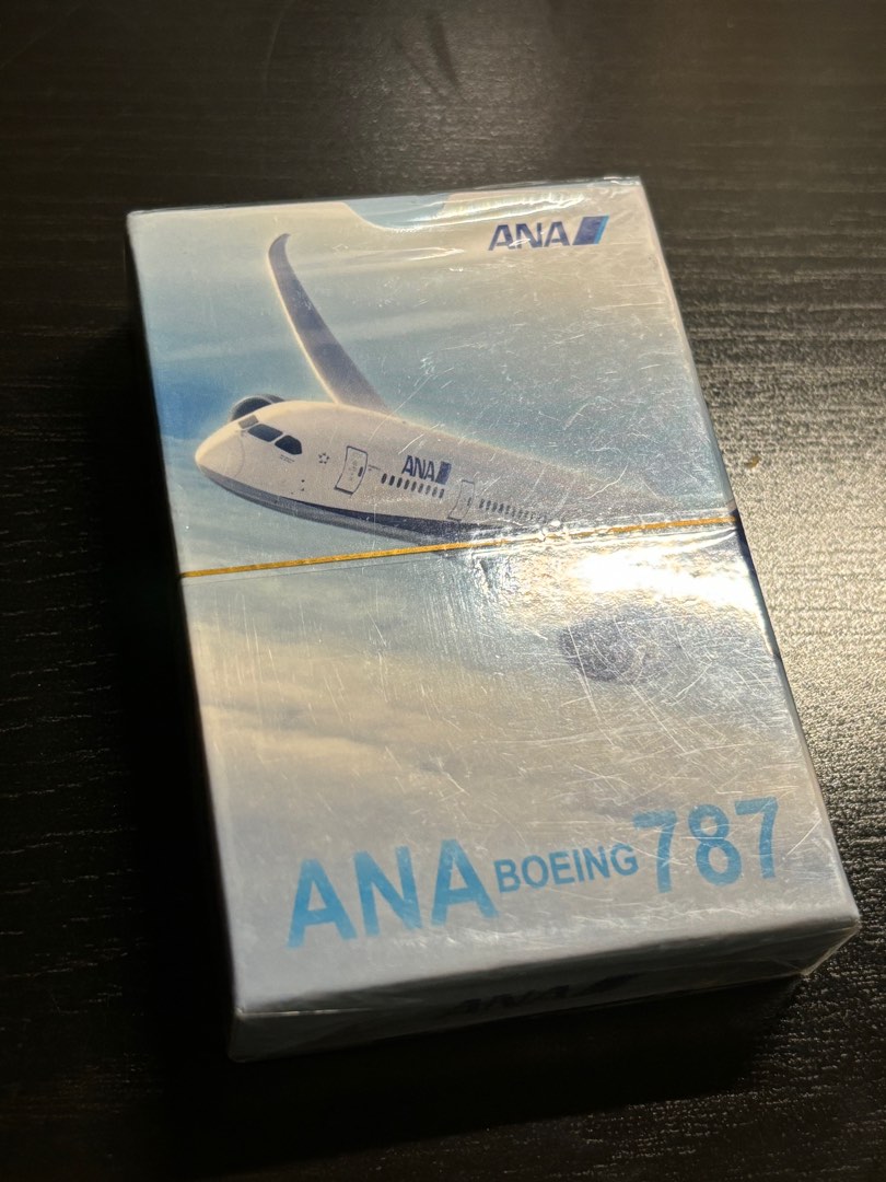 ANA Airline Boeing 787 Poker Card Deck, Hobbies & Toys, Collectibles ...