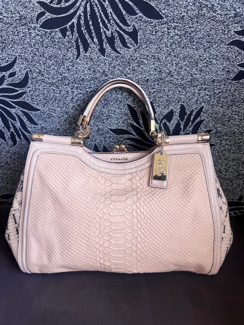 Authentic Coach madison python limited edition, Luxury, Bags & Wallets ...