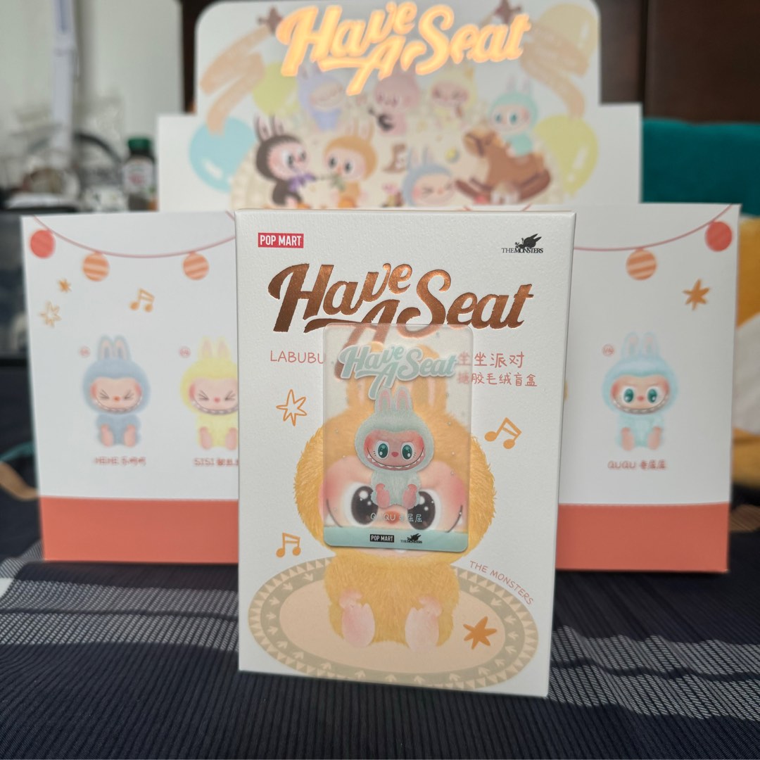 Authentic Labubu V2 Ququ, Hobbies & Toys, Toys & Games on Carousell