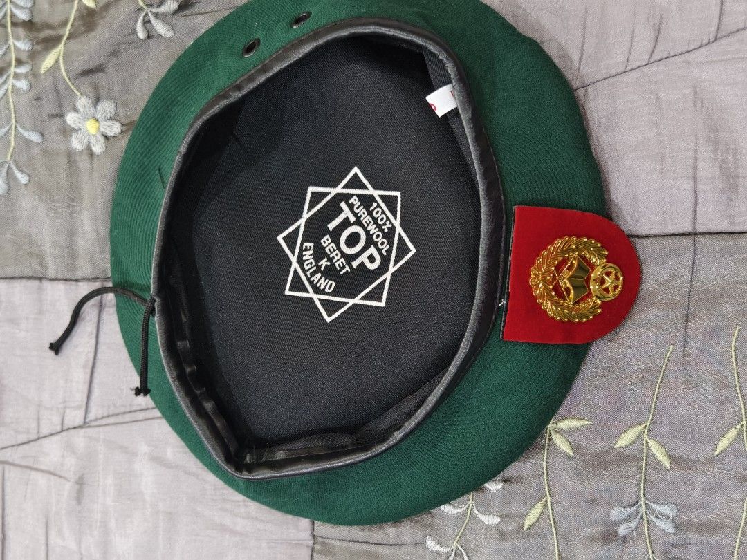 Baret / Topi Kadet Remaja Size 6 + Tudung, Women's Fashion, Activewear ...