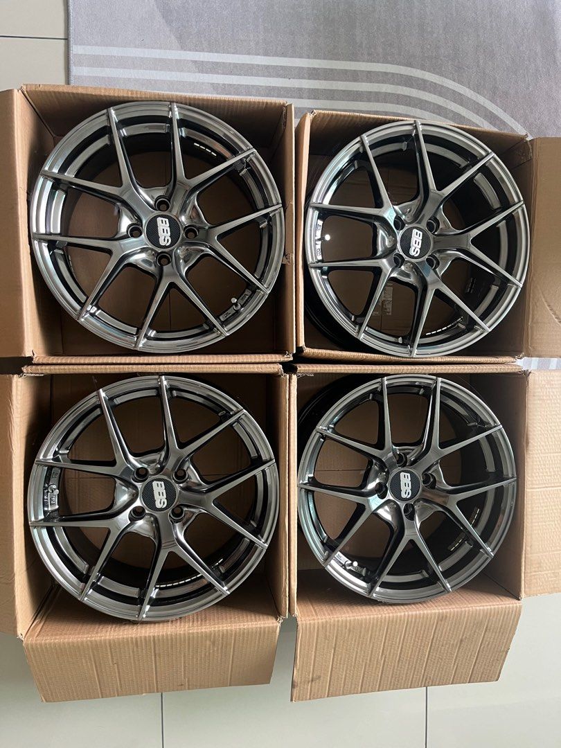 BBS Sport Rim 16 inch ( Hyper Black ), Auto Accessories on Carousell