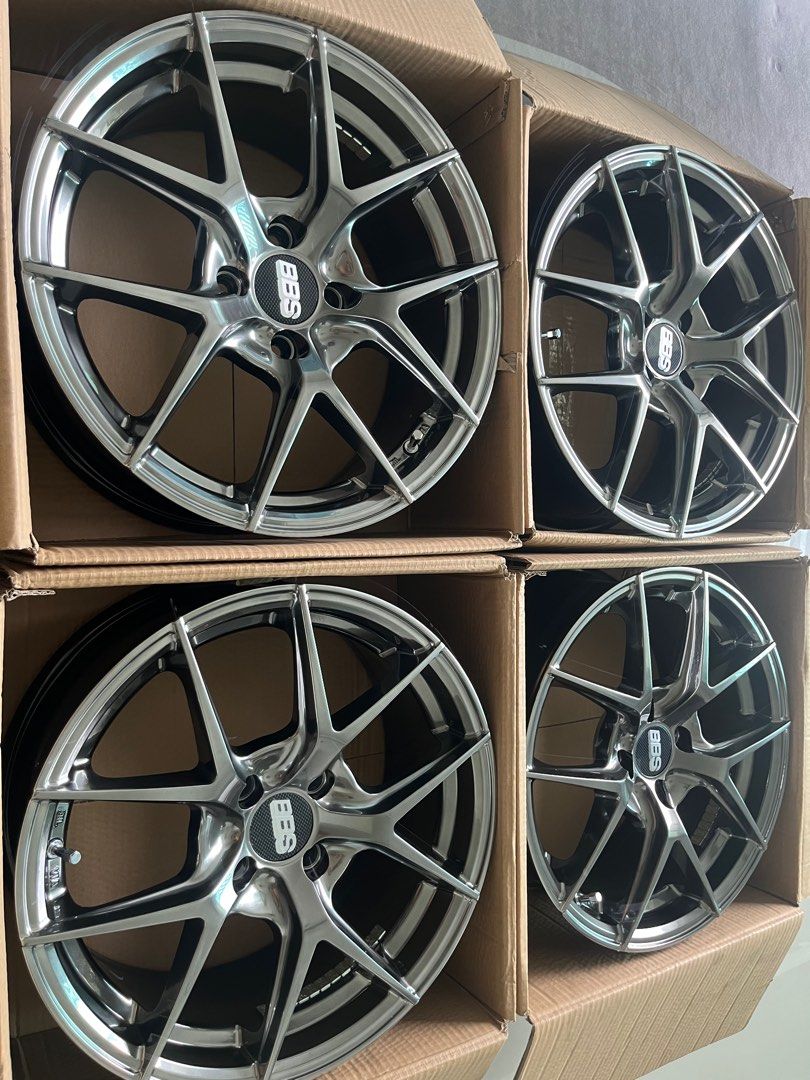 BBS Sport Rim 16 inch ( Hyper Black ), Auto Accessories on Carousell
