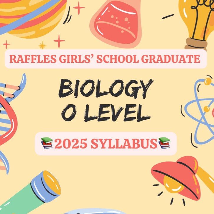 Biology O Level Package | TOP DISTINCTION RAFFLES STUDENT Sec 3/Sec 4 ...