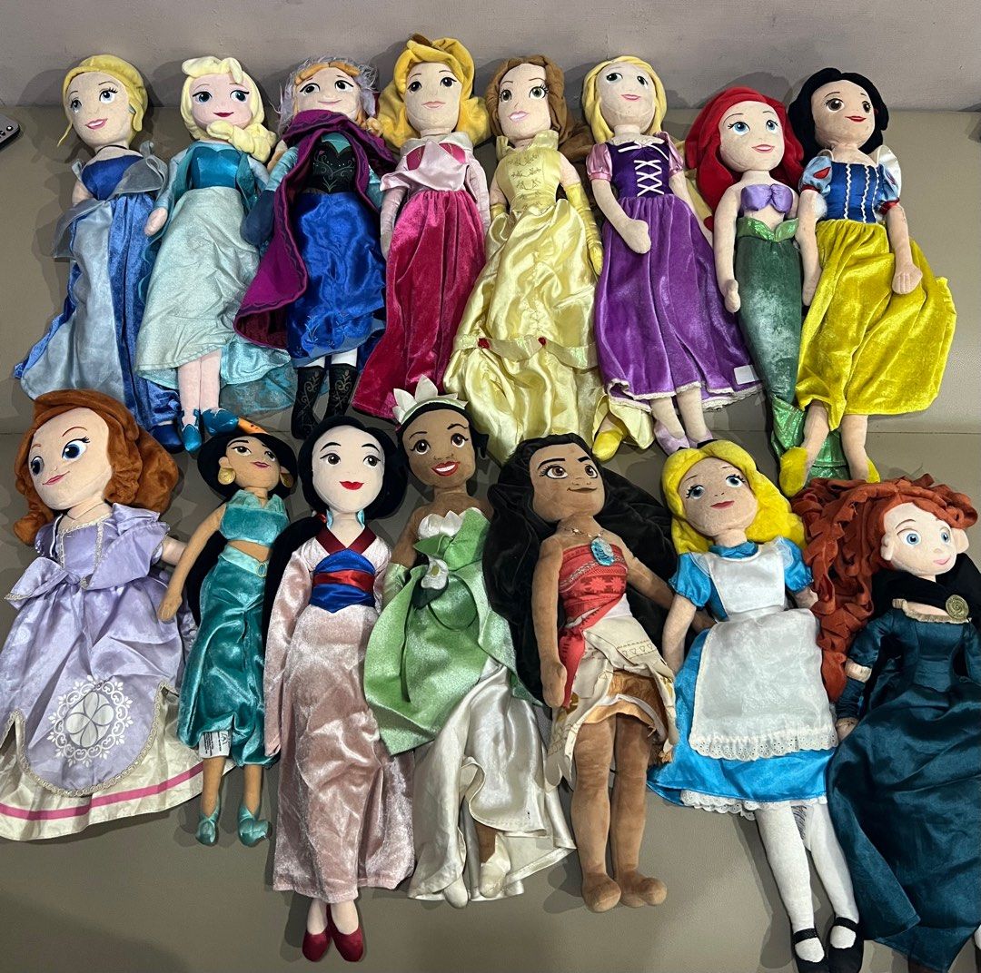 Boneka Disney Princess Elsa Mulan, Bayi & Anak, Mainan & Baby Walker di ...