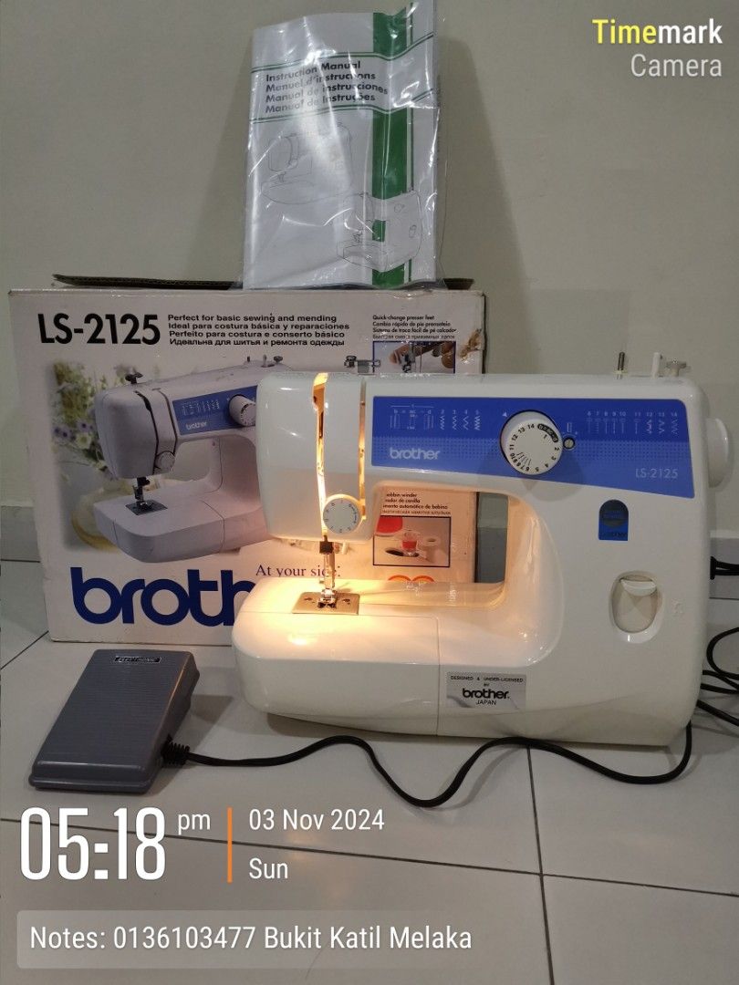 Brother Sewing Machine LS2125 / beli tp x digunakan OI36IO3477 ...