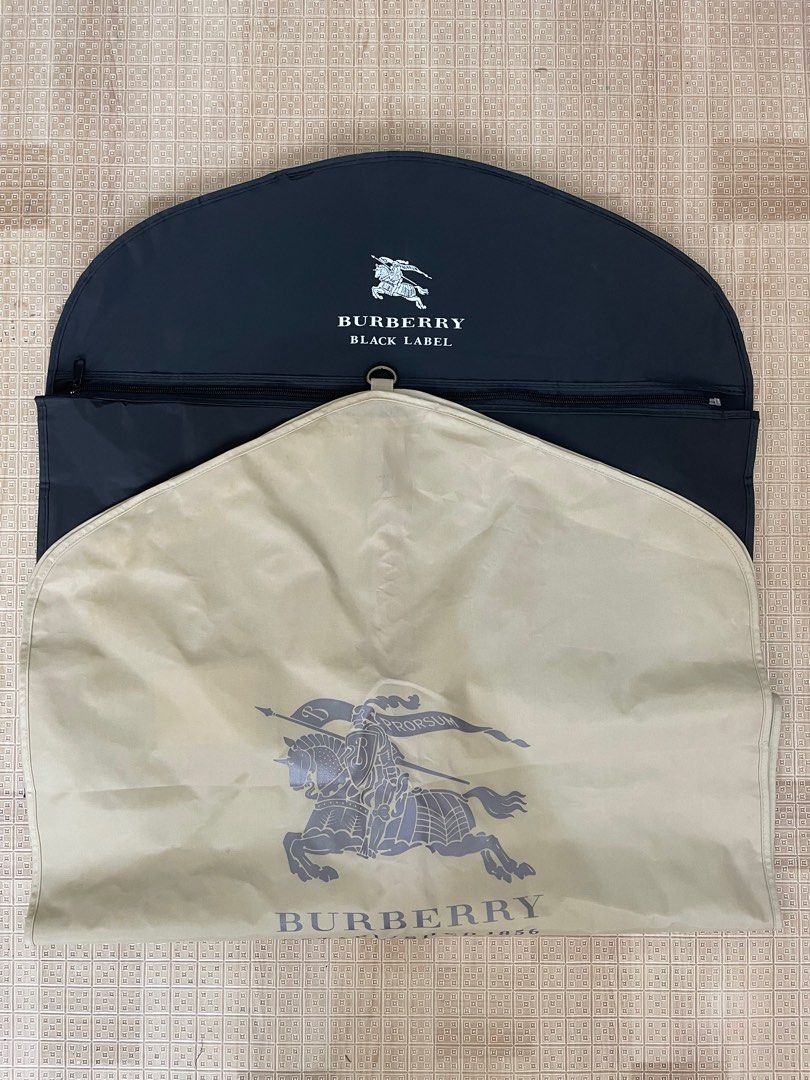 Burberry Authentic Garment Bag Dust Nylon Bag Jacket Travel Storage ...