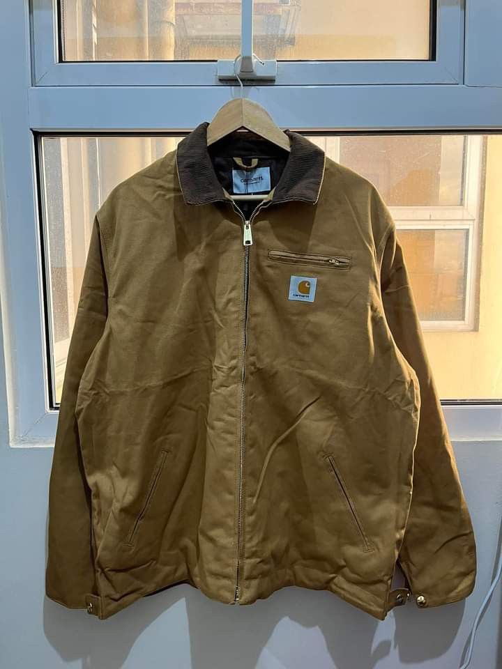 Carhatt Detroit Jacket, Men's Fashion, Activewear on Carousell