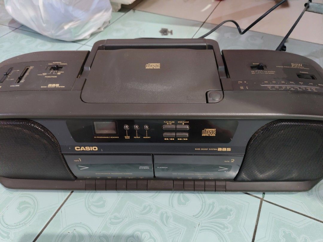 Casio Radio, CD, kaset tape, Elektronik, Audio di Carousell