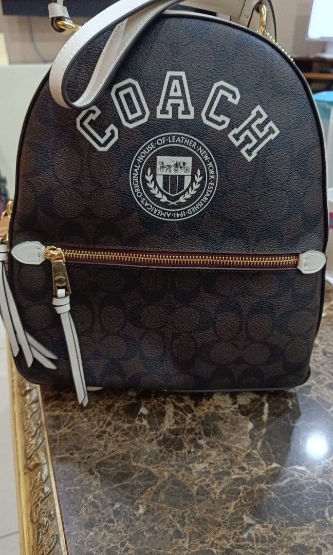 Coach Jordyn Backpack In Signature Canvas, Luxury, Bags & Wallets on ...