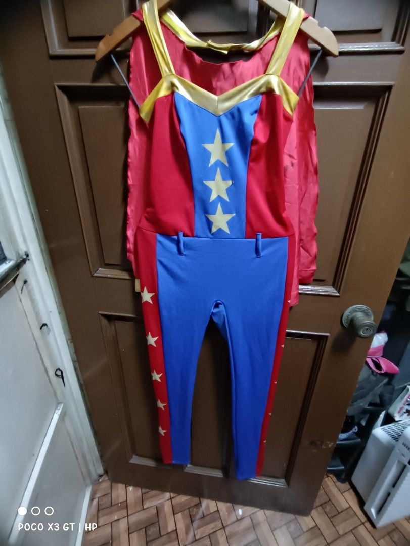 Comic Book Woman SuperHero Costume, Women's Fashion, Dresses & Sets ...