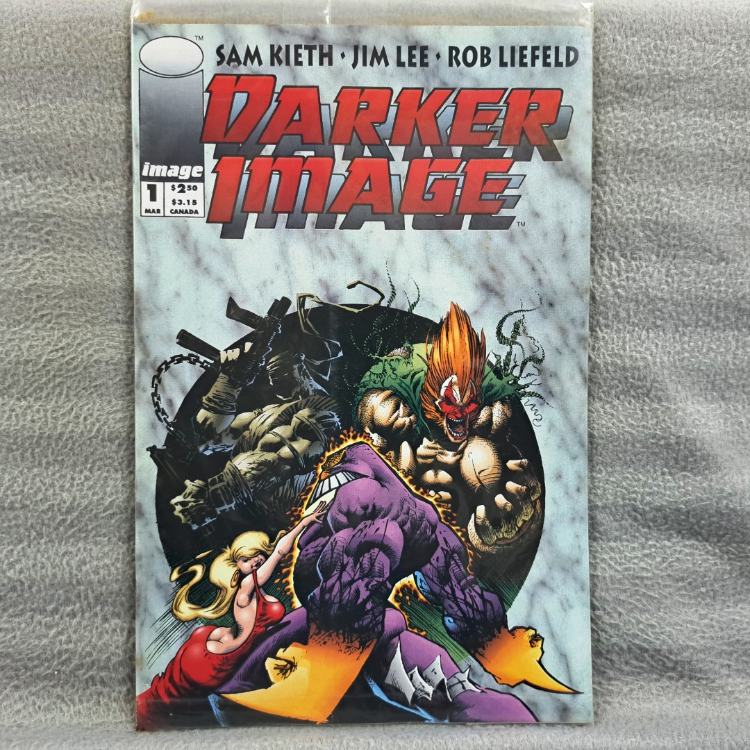 Darker Image #1 Bloodwulf Card Polybag Opened (One-Shot) Image Comics ...