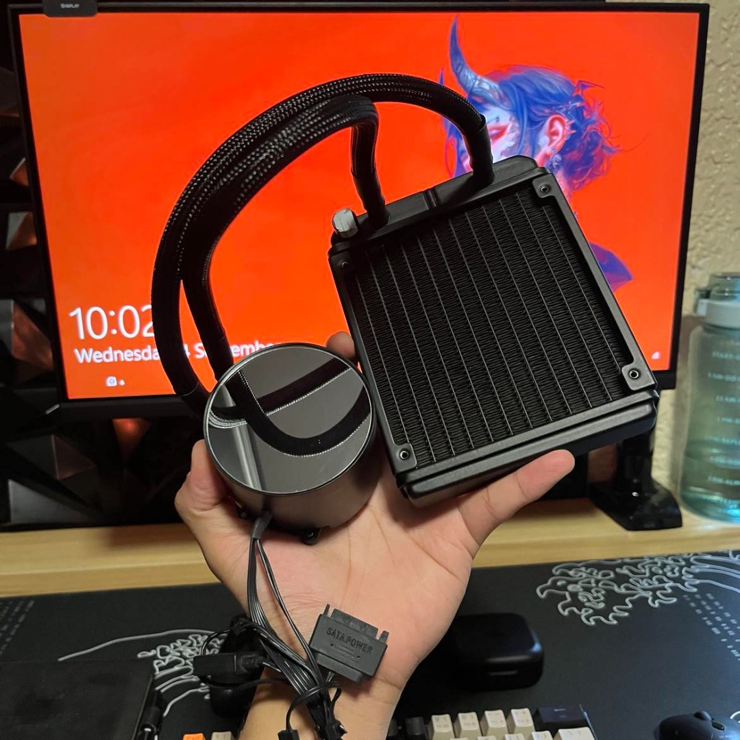 DarkFlash Twister DX120mm AIO, Computers & Tech, Parts & Accessories ...