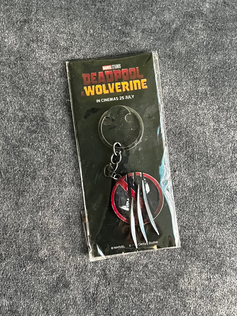 Deadpool & Wolverine Keychain, Hobbies & Toys, Collectibles ...
