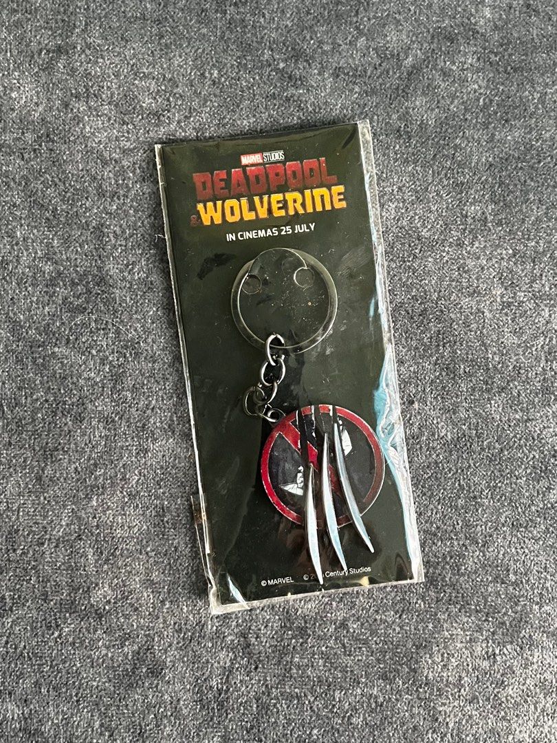 Deadpool & Wolverine Keychain, Hobbies & Toys, Collectibles ...