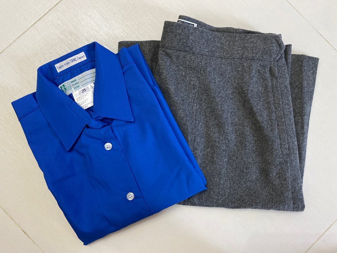 DGS winter uniform 拔萃女書院冬季校服, 女裝, 連身裙 & 套裝, 套裝 - Carousell