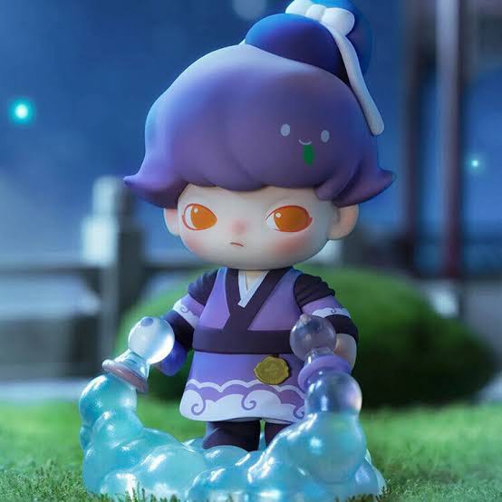 DIMOO Time Roaming Imperial Guards Bubble Gun Figure Popmart, Hobbies ...