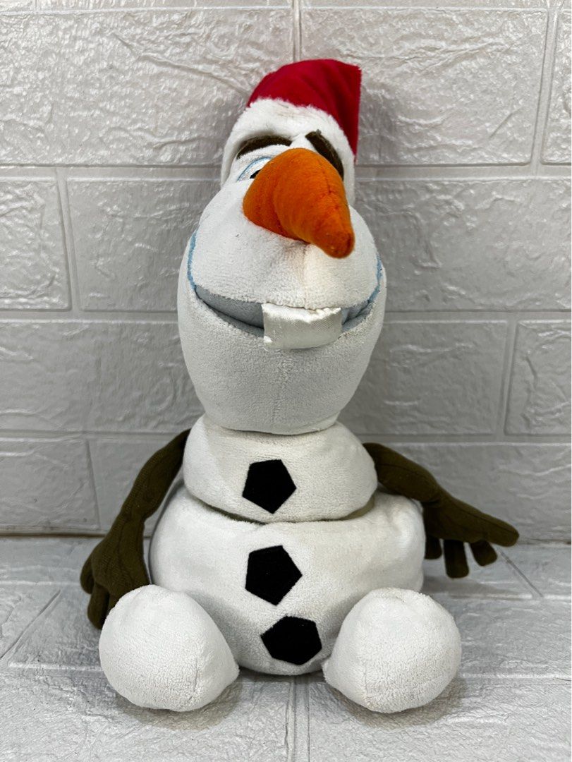 Disney Classic Frozen Olaf The Snowman White Plush/Stufftoy, Hobbies ...