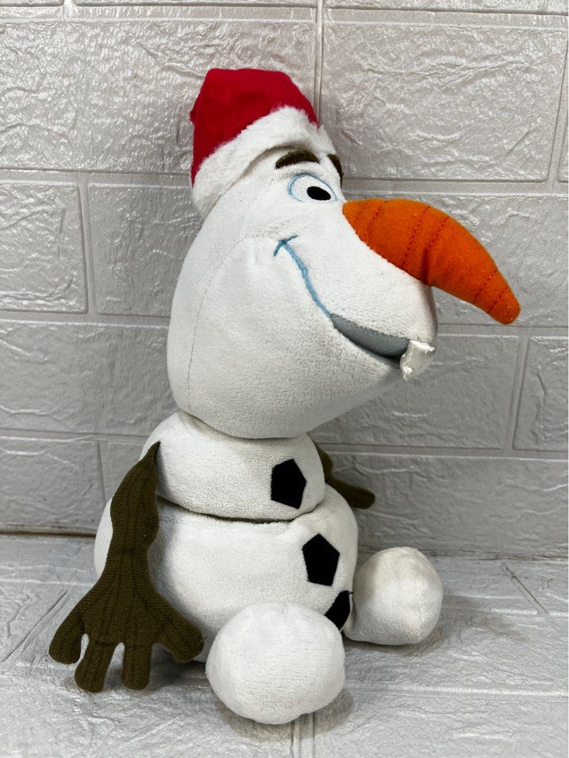 Disney Classic Frozen Olaf The Snowman White Plush/Stufftoy, Hobbies ...