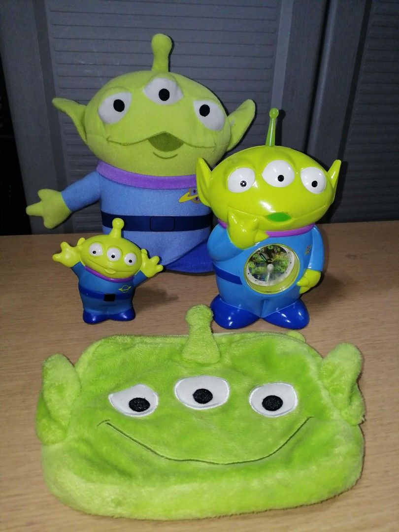 Disney Pixar Toy Story |Space Alien 3 eye (SET), Hobbies & Toys, Toys ...
