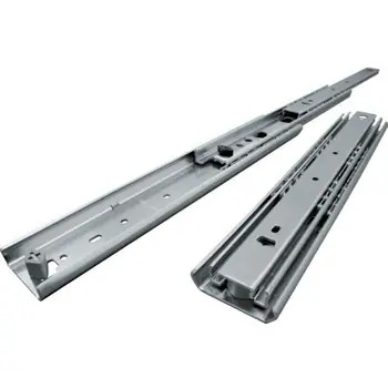 Double slide rail (for heavy loads, silent stop type), Commercial ...
