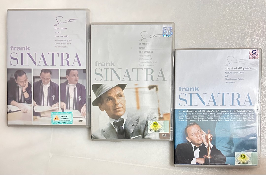 DVD: Frank Sinatra (3 DVDs), Hobbies & Toys, Music & Media, CDs & DVDs ...