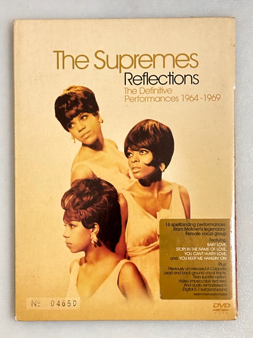 DVD: The Supremes - Reflections The Definitive Performances 1964-1969 ...